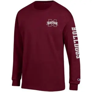 Champion Mississippi State Bulldogs T-shirt - Maroon