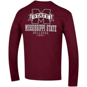 Champion Mississippi State Bulldogs T-shirt - Maroon