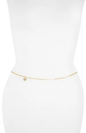 VIDAKUSH Mariposa Belly Chain - Gold