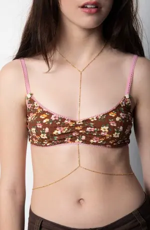 VIDAKUSH Slim Body Chain - Gold