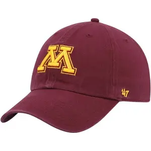 '47 Minnesota Golden Gophers Clean Up Adjustable Hat - Maroon