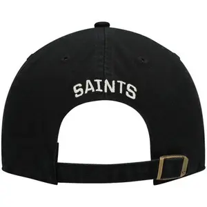 '47 New Orleans Saints Finley Clean Up Adjustable Cap - Black
