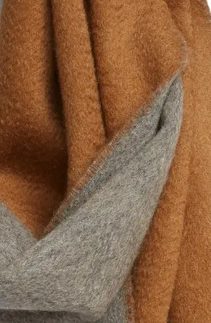 ANDREW STEWART Double Face Cashmere Scarf