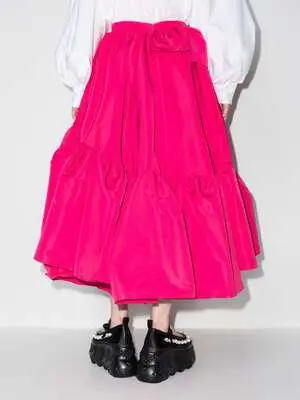 Alexander McQueen Asymmetric Ruffled Skirt