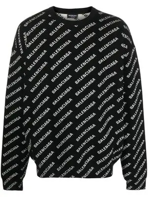 Balenciaga Drop Shoulder Sweaters For Men