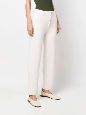 BARRIE High-rise Straight-leg Trousers