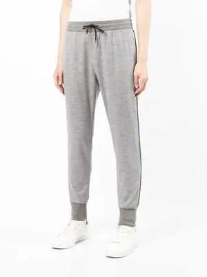 Paul Smith Side-stripe Tapered Track Pants - Grey