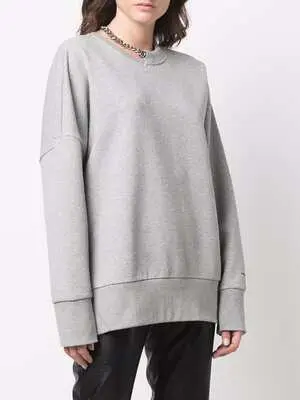 Stella McCartney Falabella Chain-embellished Sweatshirt - Grey