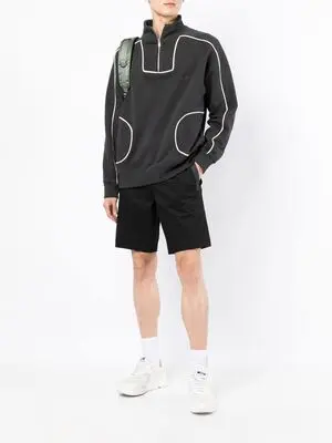BOSS Slim-fit Chino Shorts - Black
