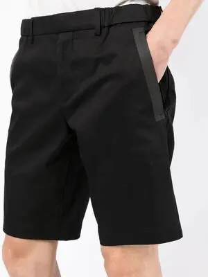 BOSS Slim-fit Chino Shorts - Black