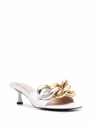 Stella McCartney Falabella Chain-embellished Mules