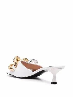 Stella McCartney Falabella Chain-embellished Mules