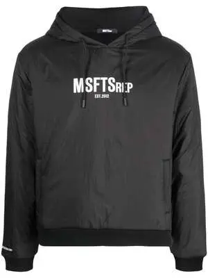 MSFTS Logo-print Detail Hoodie