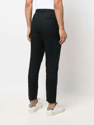 LOW BRAND Straight-leg Linen Trousers