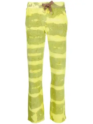 STAIN SHADE Tie-dye Print Track Pants