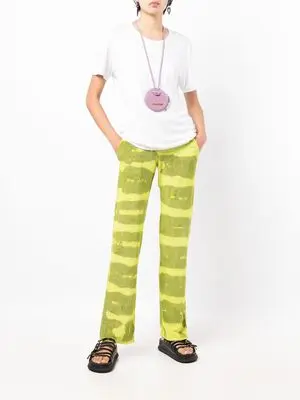 STAIN SHADE Tie-dye Print Track Pants