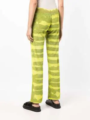 STAIN SHADE Tie-dye Print Track Pants