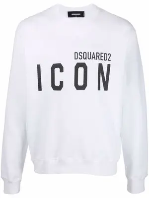Dsquared2 Icon Jersey Sweatshirt - White