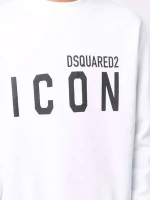 Dsquared2 Icon Jersey Sweatshirt - White