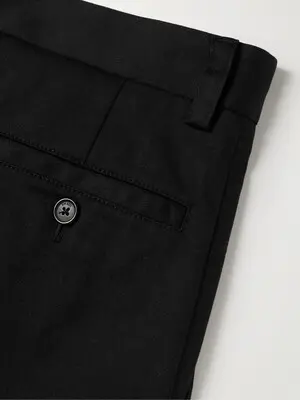 Loewe Straight-leg Cotton-blend Gabardine Cargo Trousers