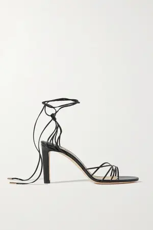 JIMMY CHOO Antia 85 Leather Sandals