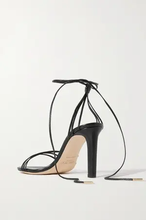 JIMMY CHOO Antia 85 Leather Sandals
