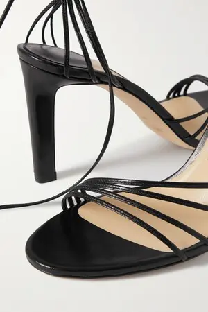JIMMY CHOO Antia 85 Leather Sandals