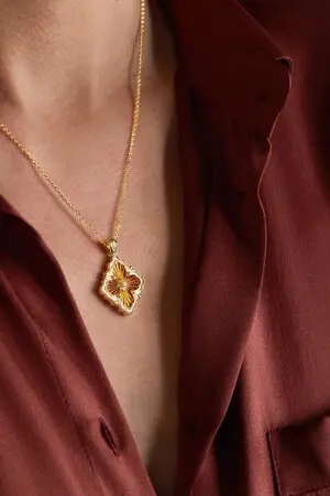 Buccellati Opera Tulle 18-karat Pendant Necklace