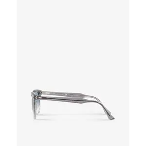 Ray-ban Hawkeye Square-frame Acetate Sunglasses - Grey