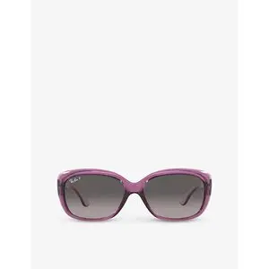 Ray-ban Rectangle Acetate Sunglasses - Purple
