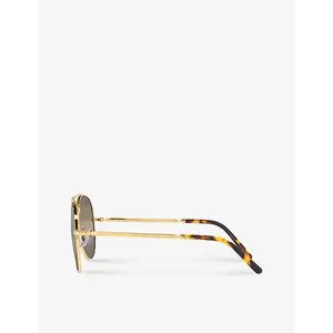Ray-ban Aviator Metal Sunglasses - Gold