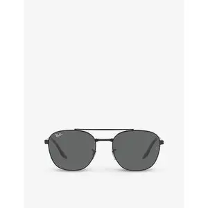 Ray-ban Rb3688 Chromance Sunglasses - Black