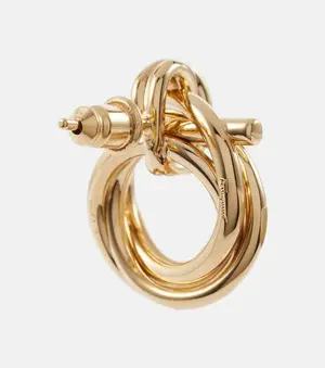 FERRAGAMO Gancio Rope Stud Earrings - Gold