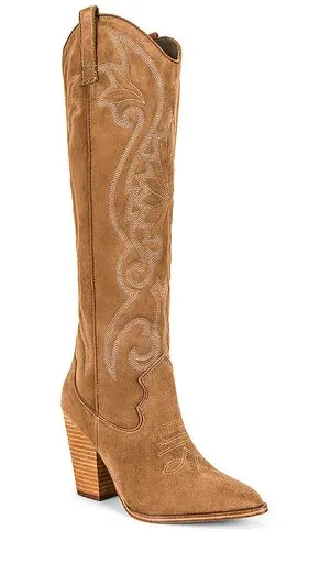 Steve Madden Lasso Boot In Brown
