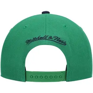 Mitchell & Ness Navy Dallas Mavericks Hardwood Classics Team Two-tone 2.0 Snapback Hat