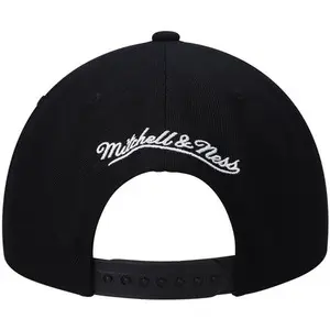 Mitchell & Ness Sacramento Kings Hardwood Classics Script 2.0 Snapback Hat - Black