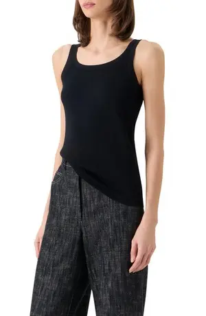 Akris Wool Tank - Black