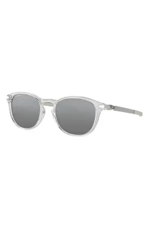 Oakley Pitchman™ R 50mm Prizm™ Round Sunglasses - Clear