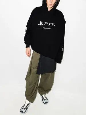 Balenciaga Graphic-print Hoodie
