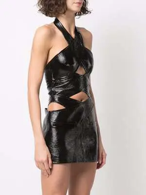 COURREGES Cut-out Mini Dress