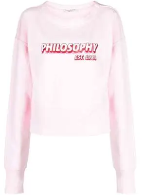 Philosophy Di Lorenzo Serafini Drop Shoulder Sweatshirts Hoodies For Women
