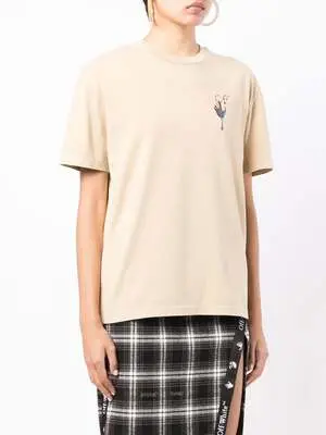 Off-White Logo-print Cotton T-shirt