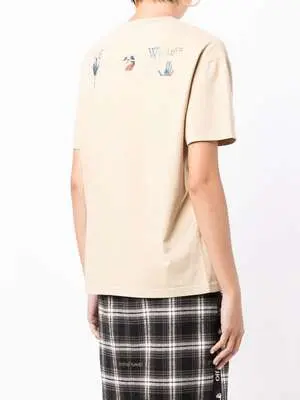 Off-White Logo-print Cotton T-shirt