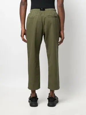 Gramicci Elasticated Drawstring-waistband Trousers - Olive