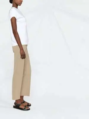 Brunello Cucinelli Chain-trim Round-neck T-shirt - White