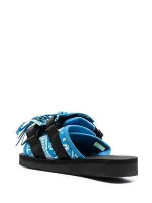 ALANUI X SUICOKE Paisley-print Fringed Sandals