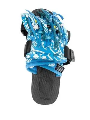 ALANUI X SUICOKE Paisley-print Fringed Sandals