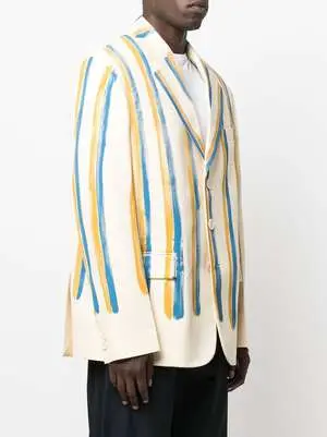Marni Single-breasted Blazer - Yellow