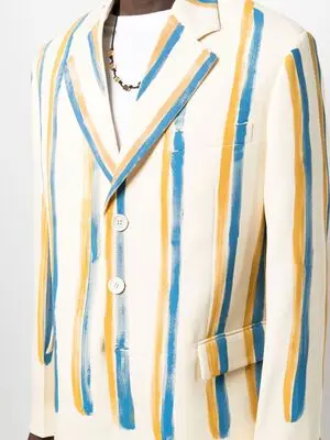 Marni Single-breasted Blazer - Yellow