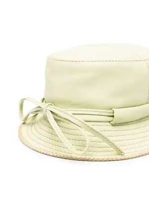 Jacquemus Le Bob Gadjo Leather Bucket Hat